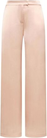 Maliparmi Maliparmi, Femme, Pantalons, Rose, Taille: 40 FR Shiny Cady Pantalons