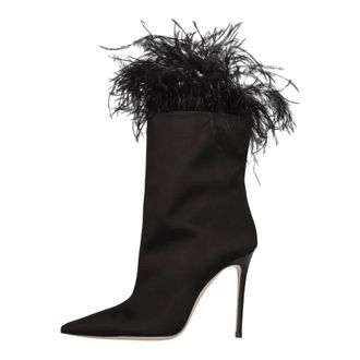 Gedebe Korlan Satin Stiefeletten - - Shoes - Damen - Schwarzk - 37 EU