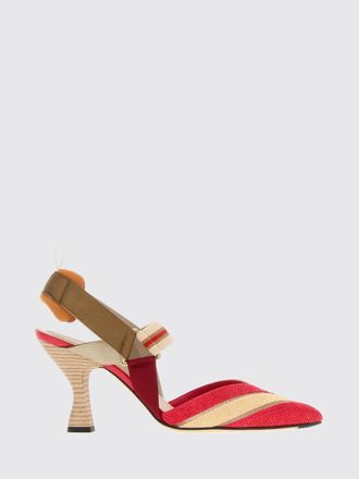 Fendi Absatzschuhe Damen Farbe Rot