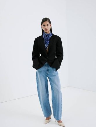 Mango Chaussures &agrave; talon en cuir vernis &eacute;cru - Femme - 35 - MANGO