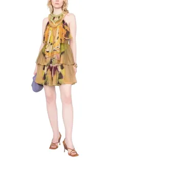 Alberta Ferretti Damen, Kleider, Mehrfarbig, SGr&ouml;&szlig;e