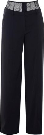 Patrizia Pepe Pantalons D&eacute;contract&eacute;s - Noir