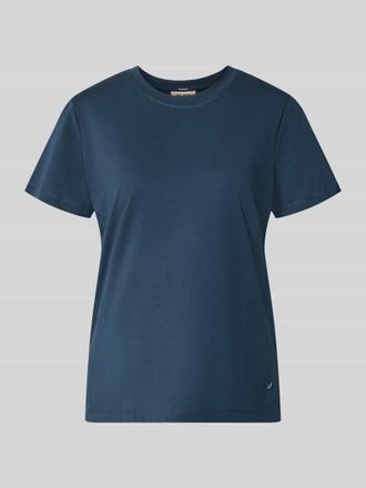 Mos Mosh Regular Fit T-Shirt mit Label-Emblem Modell Dala