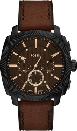 Fossil Uhr Fossil Machine Chronograph FS6101 Braun