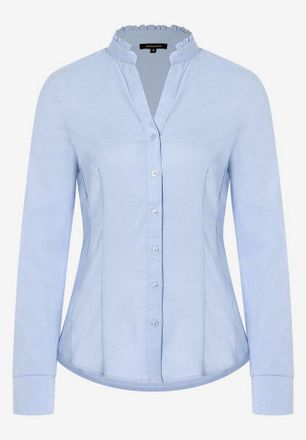 More & More Langarmbluse Cotton Stretch Blous