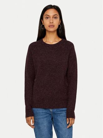 Vero Moda Pullover Doffy 10201022 Dunkelrot Regular Fit