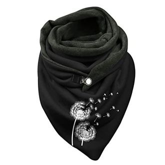 Generic &Eacute;charpe en polaire chaude avec double couture pour femme - Automne et hiver, H, Taille unique