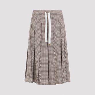 Moncler Jupe pliss&eacute;e Moncler