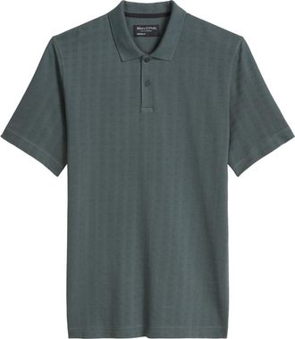 Marc O'Polo Leichtes Strick-Poloshirt aus Bio-Baumwolle, Regular Fit in