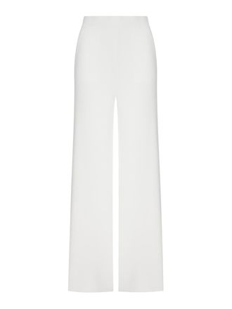 Max Mara Casual Hose - Wei&szlig;