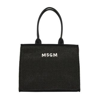 Msgm Tote Bag - - Bags - Damen - Schwarzk - ONE SIZE