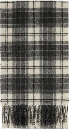 Barbour Tartan Lambswool Scarf - - Accessories - Herren - Grau - ONE SIZE