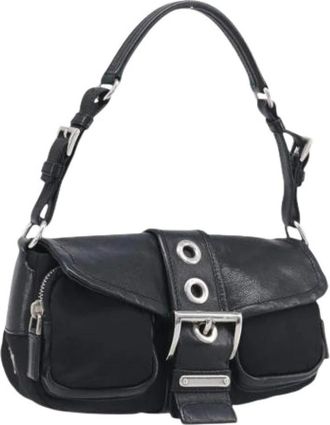 Prada Sac &agrave; main vintage doccasion - Femme - Pre-owned - Noir - Taille: ONE Size