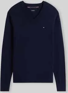 Tommy Hilfiger Regular Fit Pullover aus Baumwoll-Kaschmir-Mix