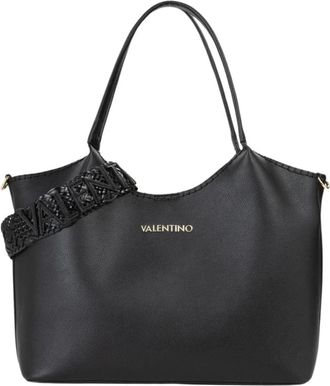 Mario Valentino Femme, Sacs, Noir, Taille: ONE Size Aleksandra Shopper