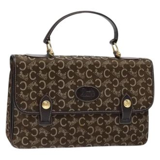 Celine Pre-owned Toile sacs-main - Femme - Pre-owned - Brun - Taille: ONE Size