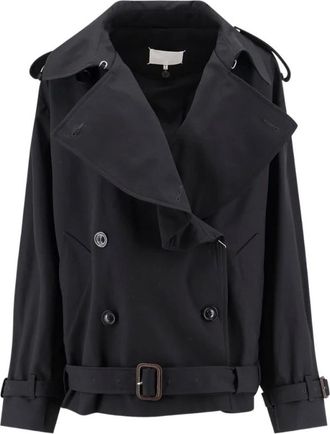 Maison Margiela Femme, Vestes, Noir, Taille: 36 FR Vestes l&eacute;g&egrave;res