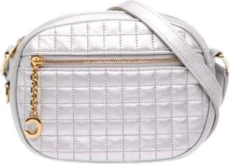Celine Pre-owned Cuir sacs-celine - Femme - Pre-owned - Gris - Taille: ONE Size
