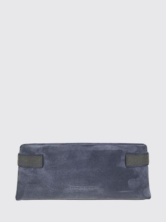Brunello Cucinelli Pochette BRUNELLO CUCINELLI Femme couleur Bleu Marine