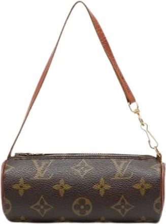 Louis Vuitton Pre-owned Papillon Pochette - Femme - Pre-owned - Brun - Taille: ONE Size