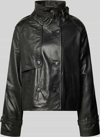 Gestuz Regular Fit Jacke in Leder-Optik Modell Zavic