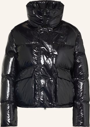 Blauer Daunenjacke Clare schwarz