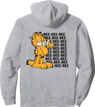 Garfield Comic-Motiv im Retro-Stil, Motiv Monday Blues Bored Cat Pullover Hoodie