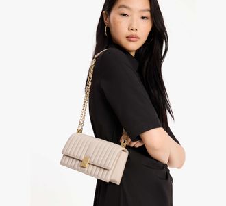 Kate Spade New York Deco Umh&auml;ngetasche Umschlag Und Kette, Steppmuster, Extraklein