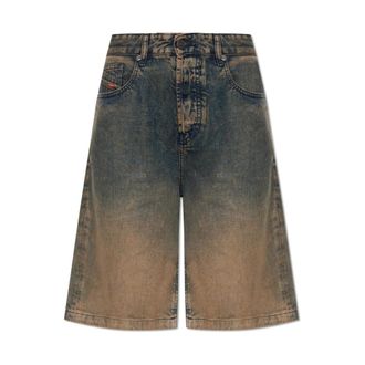 Diesel Femme, Shorts, Bleu, Taille: W28 De-Sire-Short-S shorts