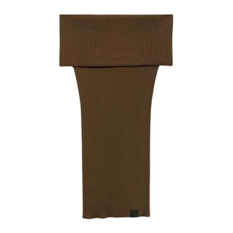 Stella McCartney Off-Shoulder Top - - Tops - Damen - Braun - XS