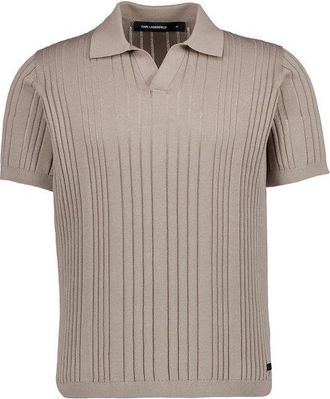 Karl Lagerfeld Herren Polo-Shirt beige