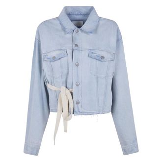 Maison Margiela Denim Vestes - Femme - Vestes - Bleu - Taille: 38 FR