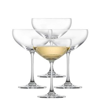 Schott Zwiesel Coupes à champagne Bar Special (set de 4), élégantes coupes à champagne, verres en cristal Tritan résistant au lave-vaisselle, fabriqué en Allemagne (