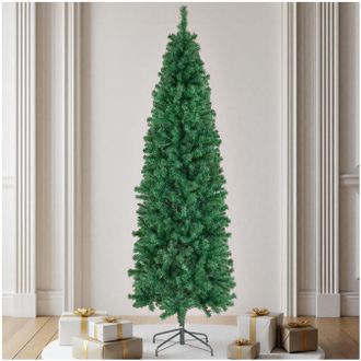 TecTake K&uuml;nstlicher Weihnachtsbaum, naturgetreu, Weihnachtsbaum mit biegsamen Zweigen, volumin&ouml;ses Nadelkleid, pflegeleicht, stabil, einfacher Aufbau, Tannenb