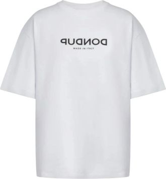 Dondup Femme, Tops, Blanc, Taille: 40 FR T-Shirt Regular