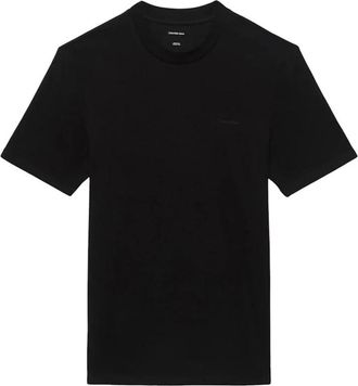 Calvin Klein Homme, Tops, Noir, Taille: M Tech Interlock Crewnk Tee