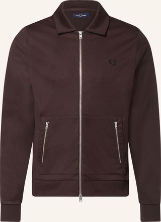 Fred Perry Trainingsjacke Mit Galonstreifen braun