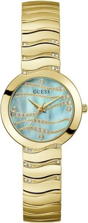 Guess Femme, Accessoires, Jaune, Taille: ONE Size Montre Bracelet en Acier Inoxydable