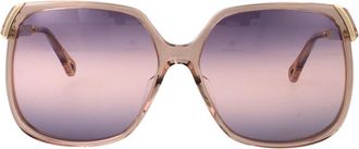 Chlo&eacute; Square Sonnenbrillen - - Accessories - Damen - Braun - 60 MM