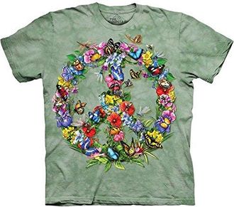 The Mountain T-Shirt Butter Dragon Peace Medium