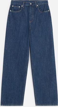 Arket MIST Wide Jeans -Blau