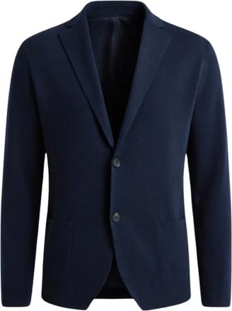 FILIPPO DE LAURENTIIS Homme, Vestes, Bleu, Taille: XL Veste crois&eacute;e