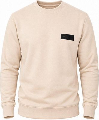 Jack & Jones Sweatshirt Pullover - Rundhalspullover mit Crew-Neck im Regular Fit f&uuml;r Herren M&auml;nner Sweatpullover mit Logo-Patch aus Baumwollmischung