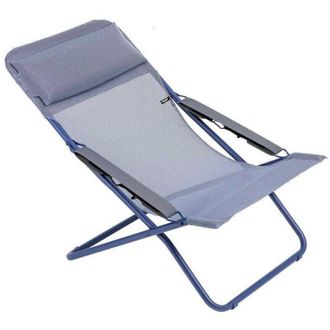 Lafuma Mobilier Mehrpositions-Klapp-Liegestuhl - Transabed - Batyline Iso - Blau Indigo - Lafuma Mobilier