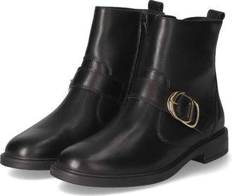 Paul Green 8230-00 Schlupfstiefel Glattleder Damen in schwarz - Gr. 40,5