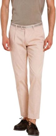 Mason's Homme, Pantalons, Rose, Taille: 3XL Torino 1 Pinces Chino