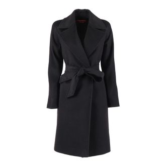 Max Mara Manteau Dravenna - Femme - Manteaux - Noir - Taille: 40 FR
