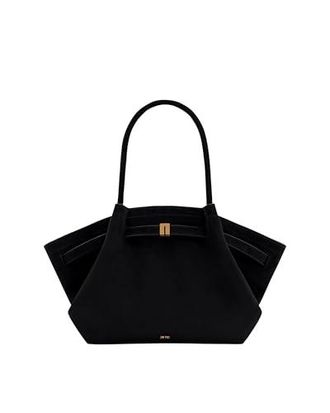 JW PEI Hana Moyen Sac Cabas pour Femme - Daim Synthétique Noir