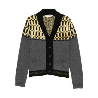 Marni Cardigan - - Knitwear - Damen - Mehrfarbig - S