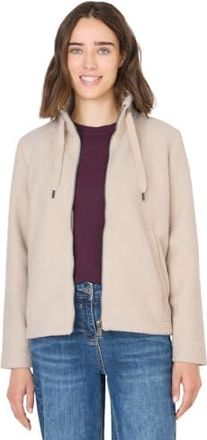 Cecil 2115489 Veste Courte Teddy, Ours en Peluche Vanille Blanc, XL Femmes